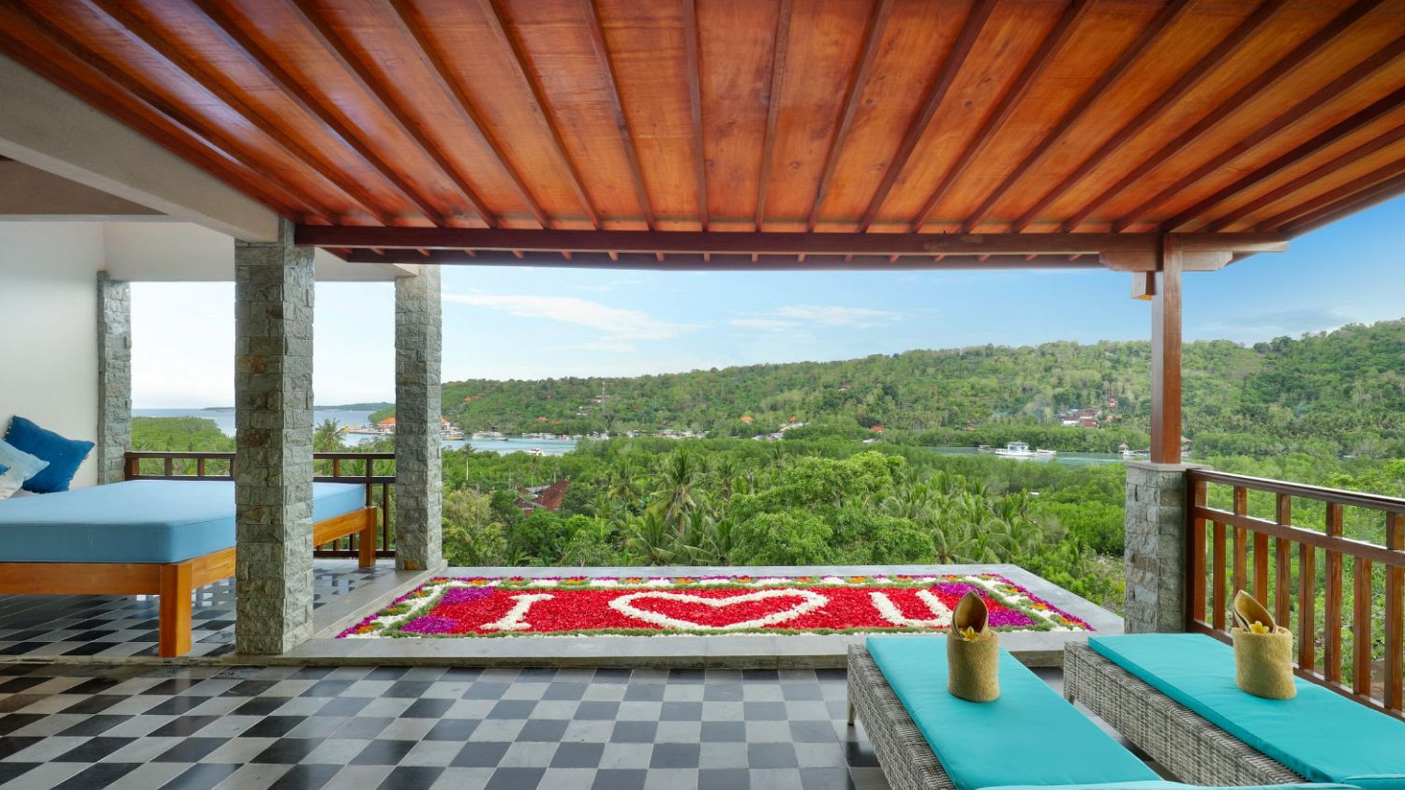 The Acala Rooftop Pool Villa in Nusa Lembongan, Bali (1 bedrooms ...