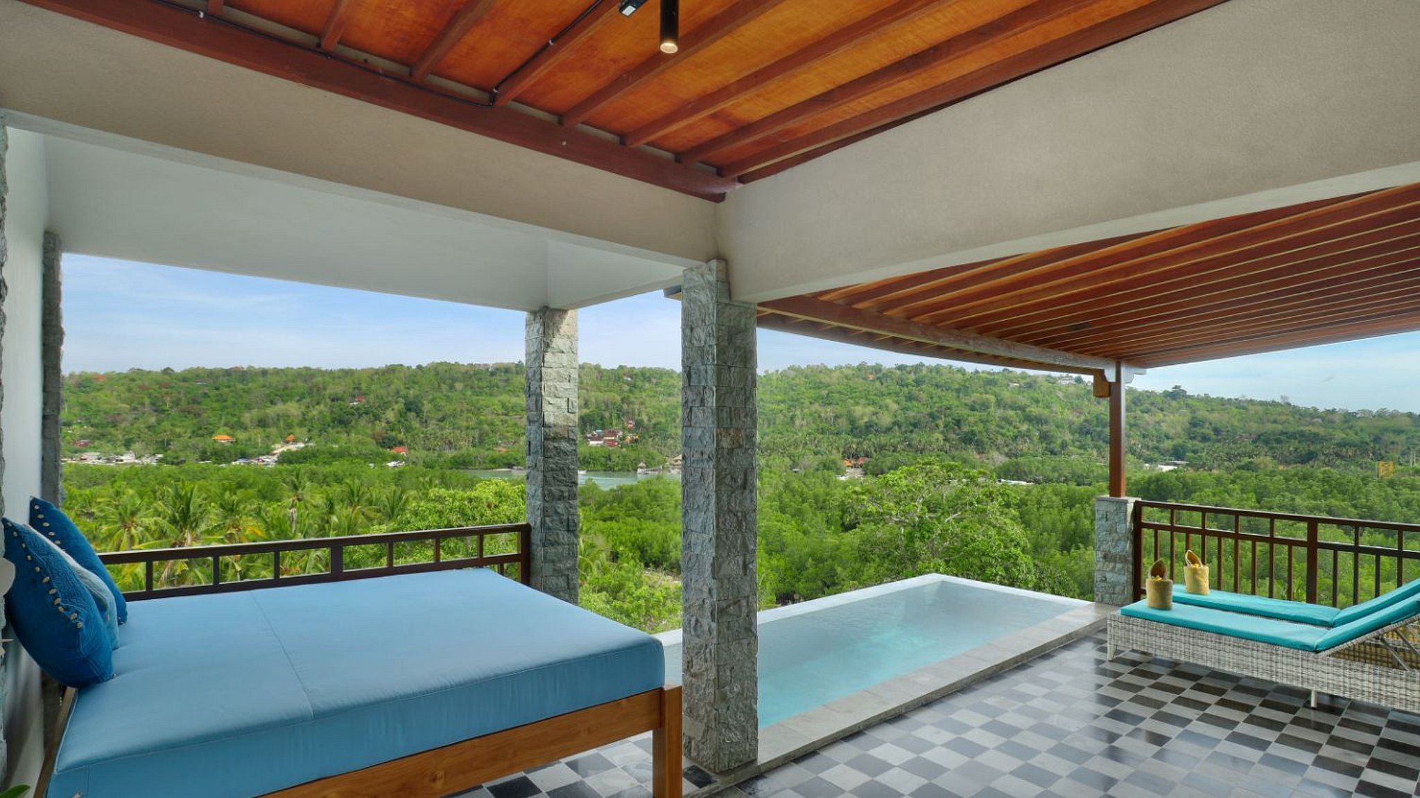 The Acala Rooftop Pool Villa in Nusa Lembongan, Bali (1 bedrooms ...