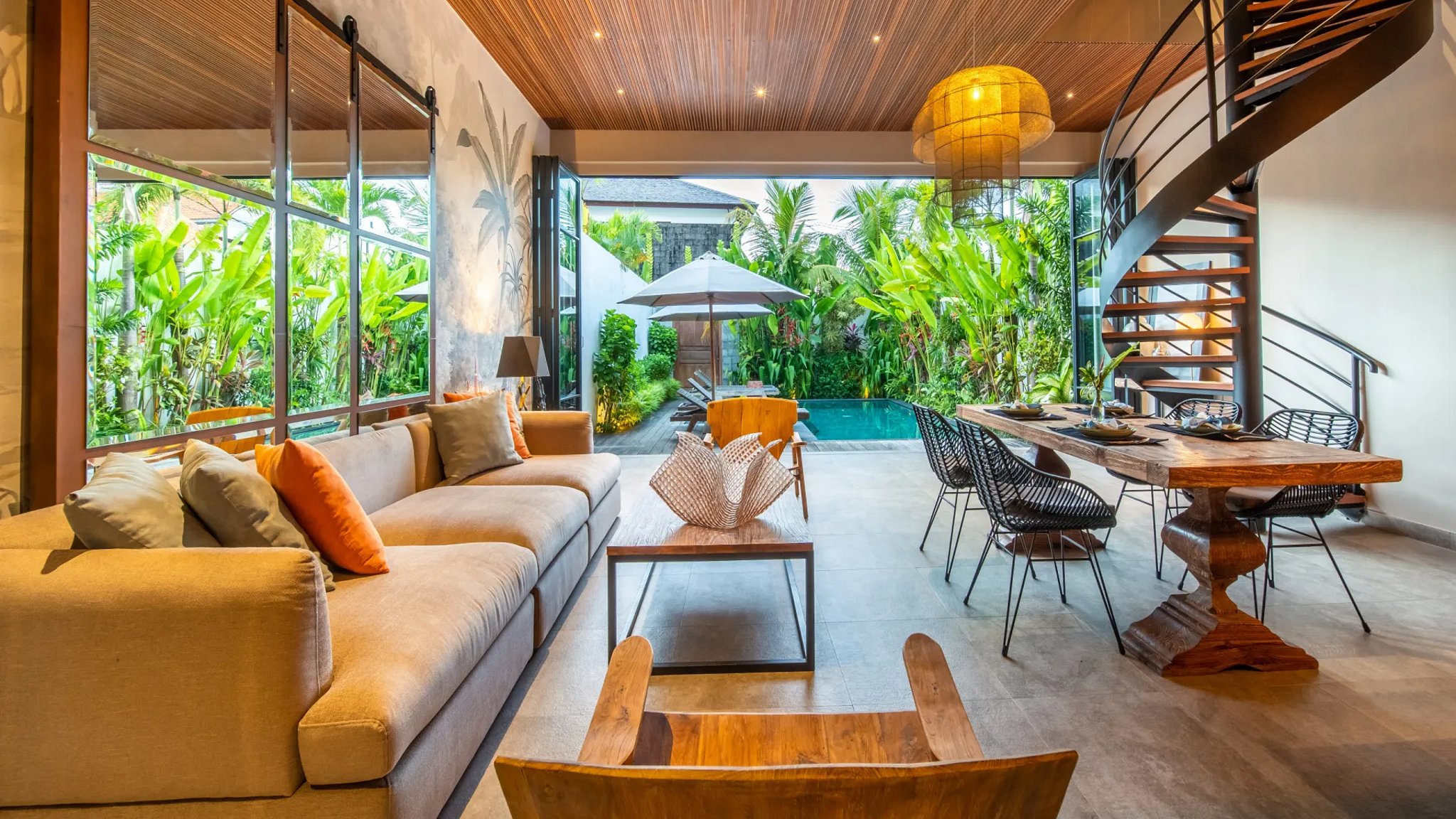 Villa Anam Loft 3 in Pererenan, Bali (2 bedrooms) - Best Price & Reviews!