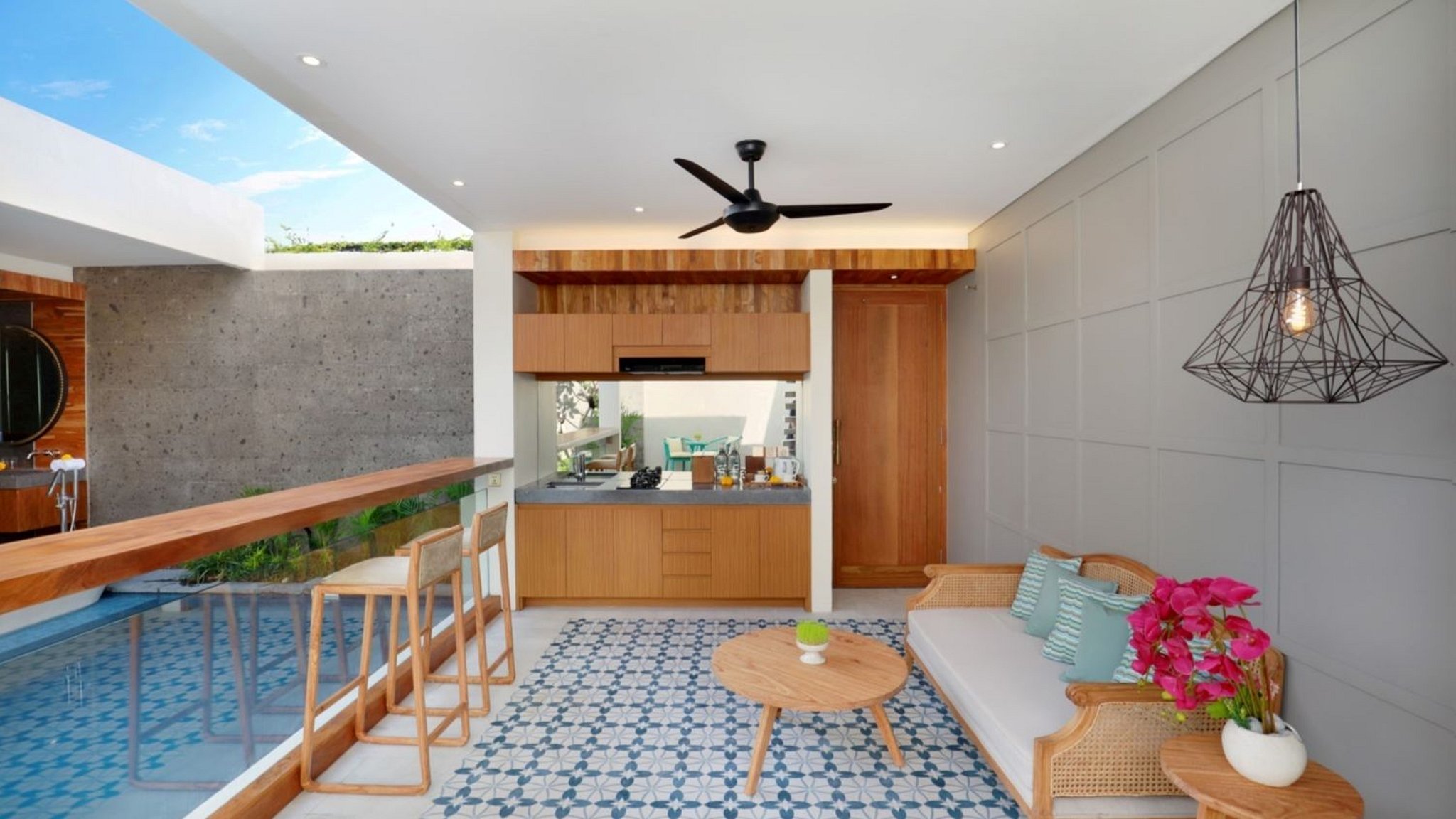 Ayona Villa One in Seminyak, Bali (1 bedrooms) - Best Price & Reviews!