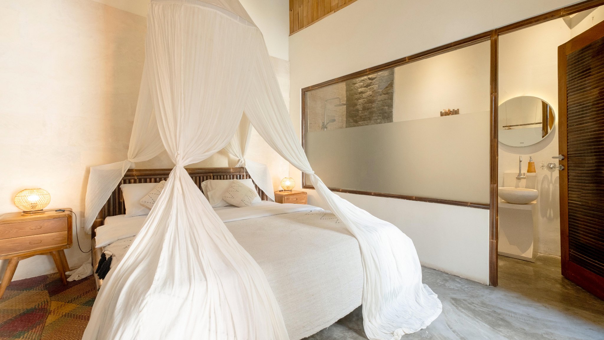 Villa Bamboo Pring Sewu in Pererenan, Bali (2 bedrooms) - Best Price & Reviews!