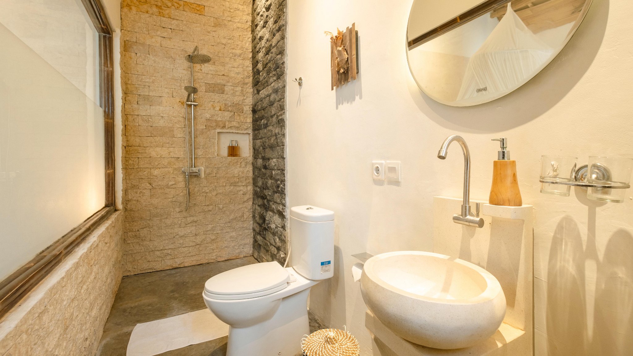 Villa Bamboo Pring Sewu in Pererenan, Bali (2 bedrooms) - Best Price & Reviews!