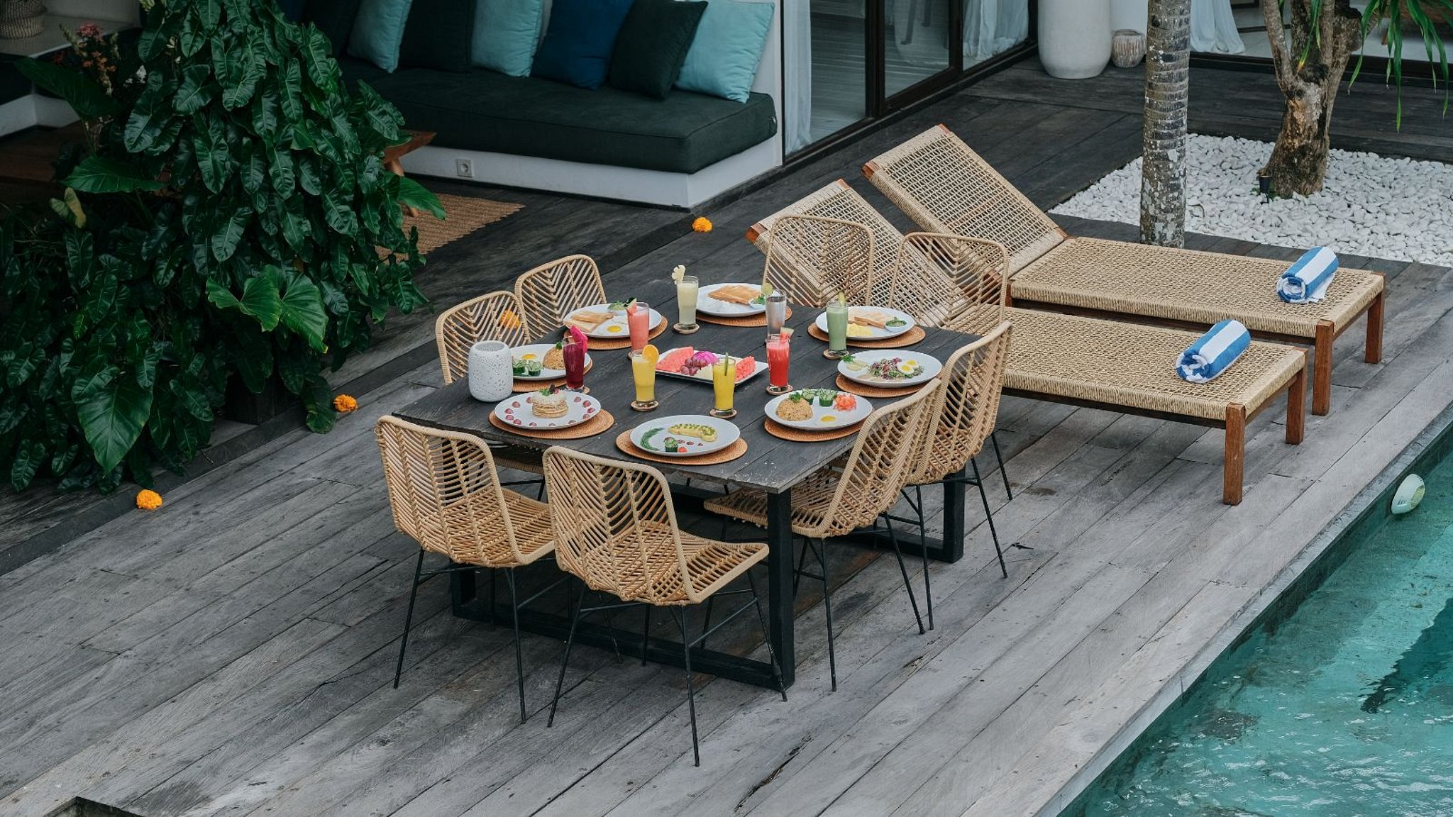 Villa Lileo di Umalas, Bali - 4 kamar tidur