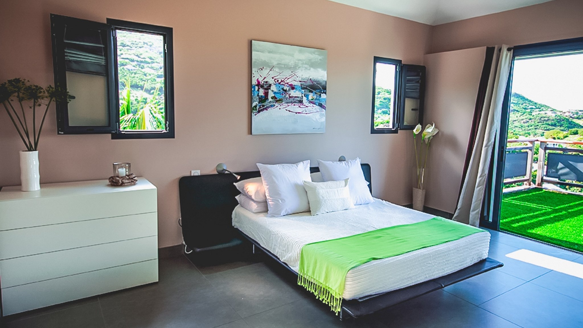 Villa Open Space in Petit Cul de Sac, St Barth - 2 bedrooms
