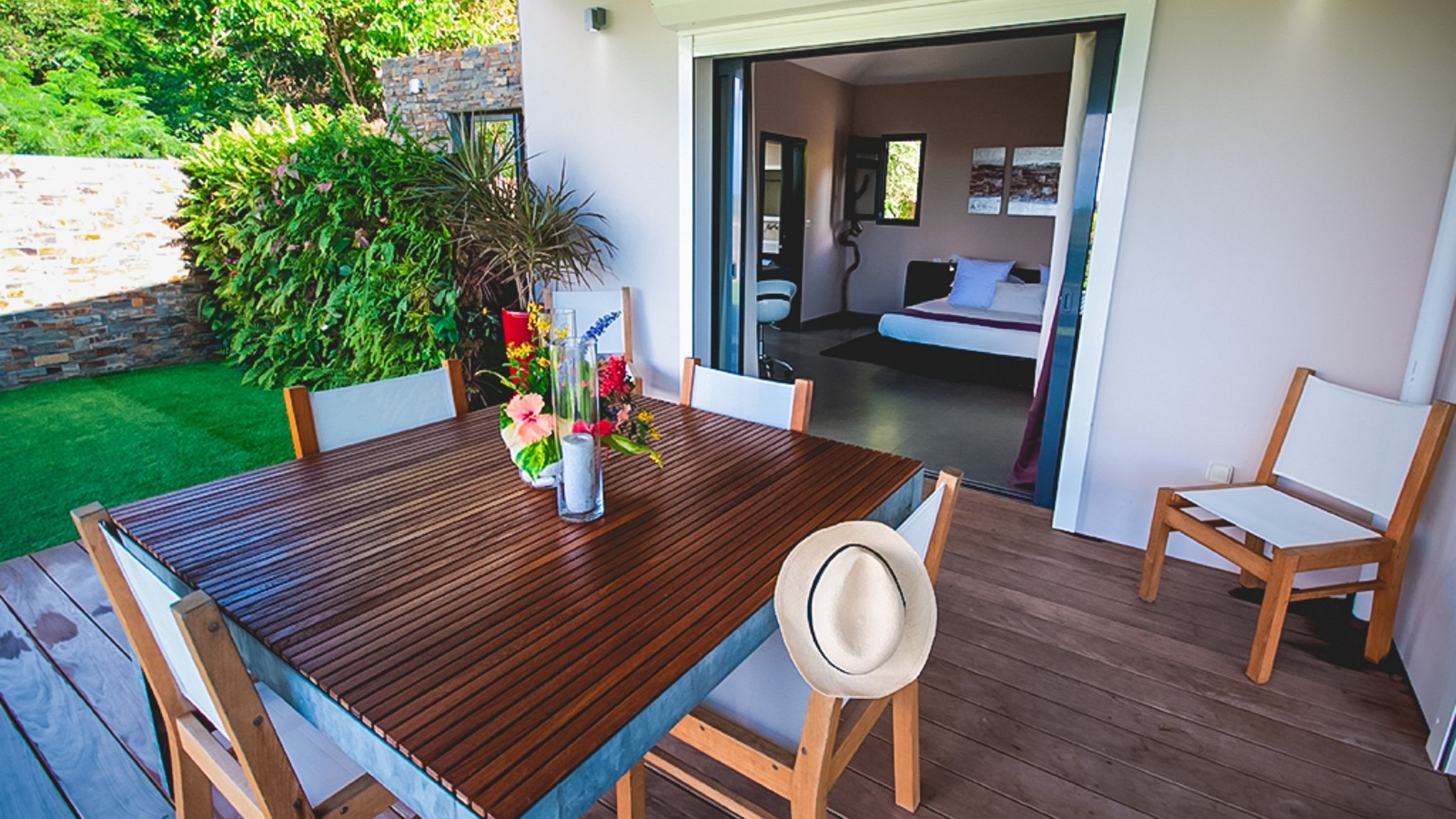 Villa Open Space in Petit Cul de Sac, St Barth - 2 bedrooms