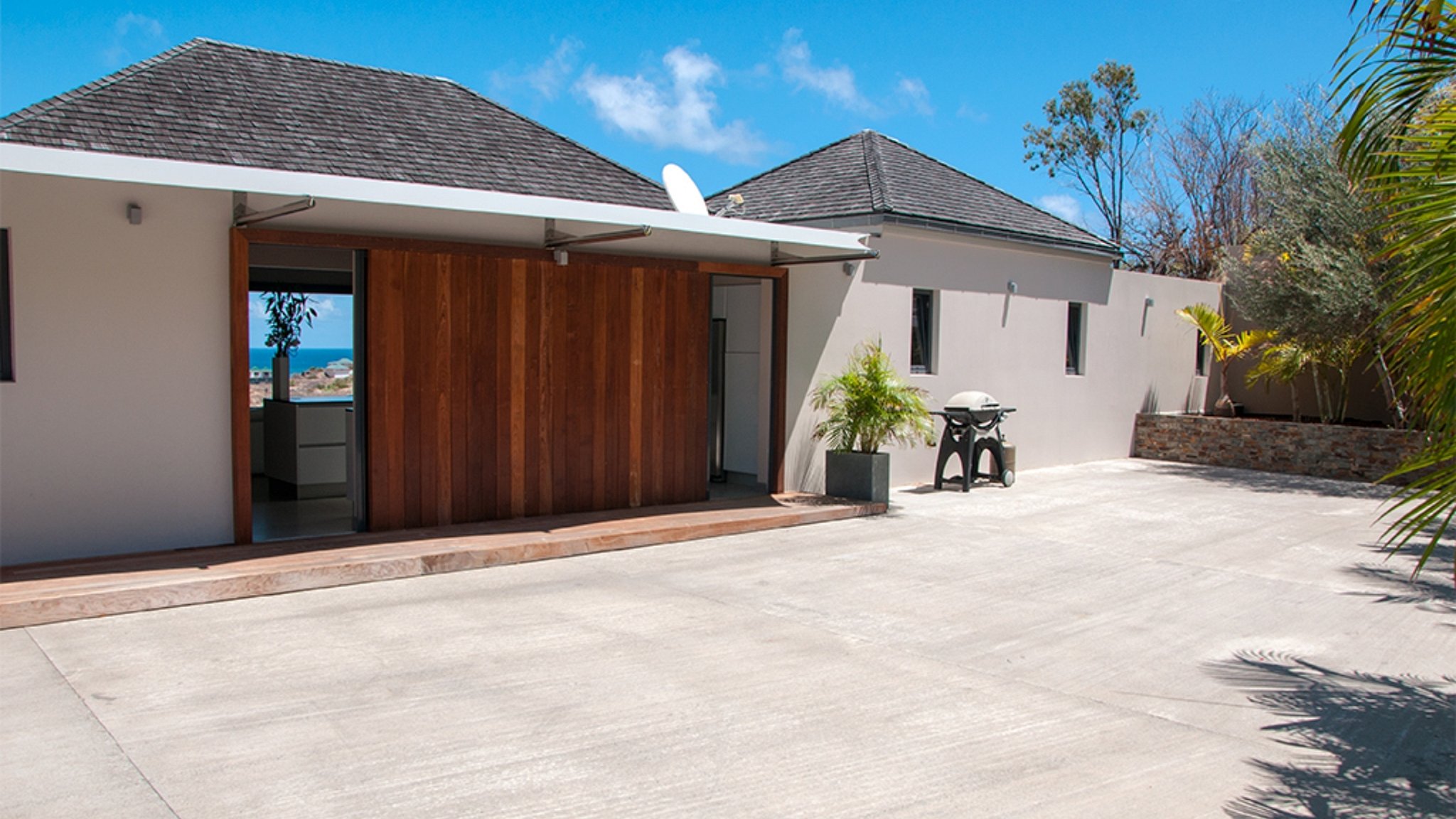 Villa Open Space in Petit Cul de Sac, St Barth - 2 bedrooms