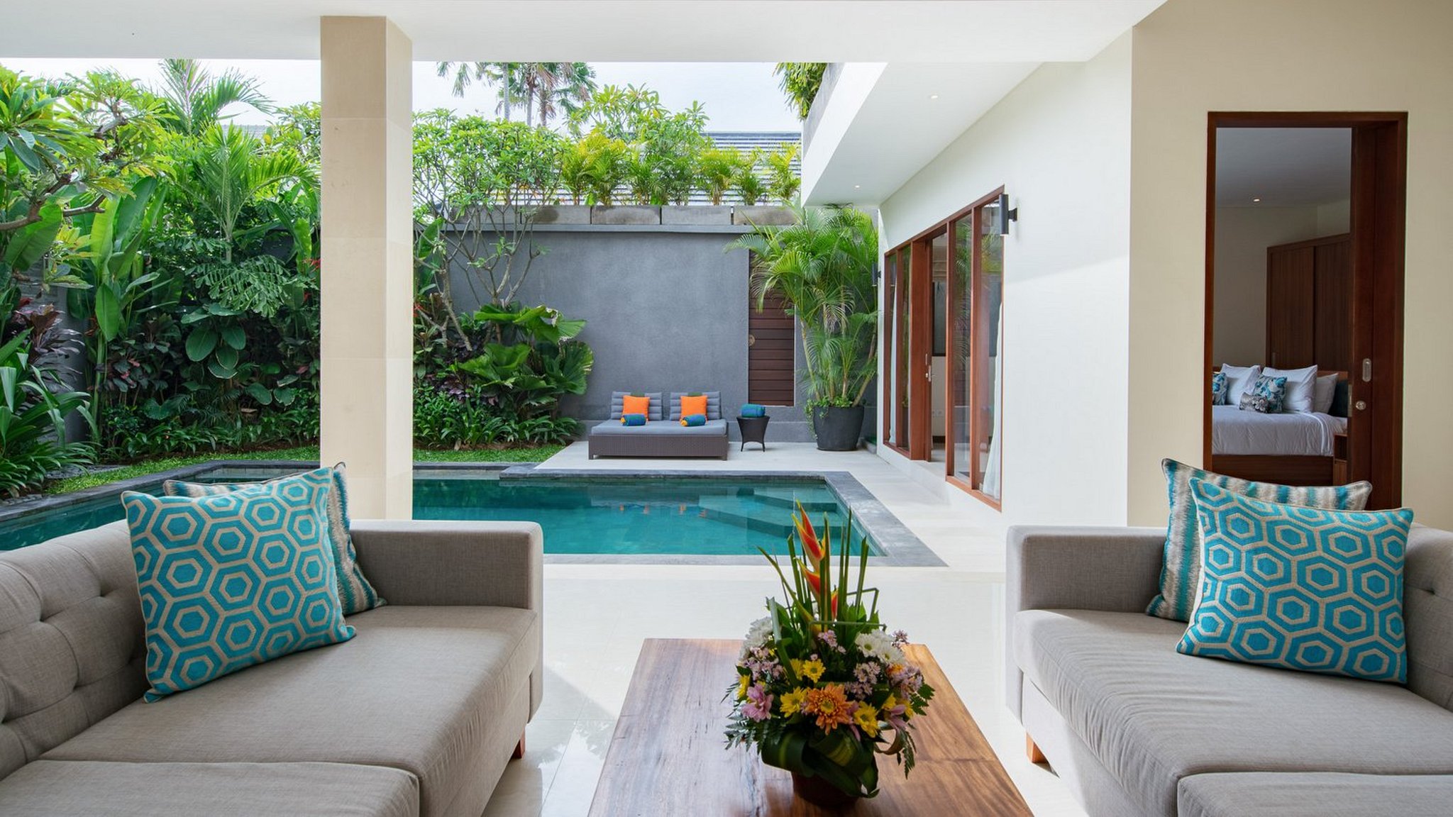 Villa Sally 3 in Outer Seminyak, Bali - 2 bedrooms - Lowest Price Available